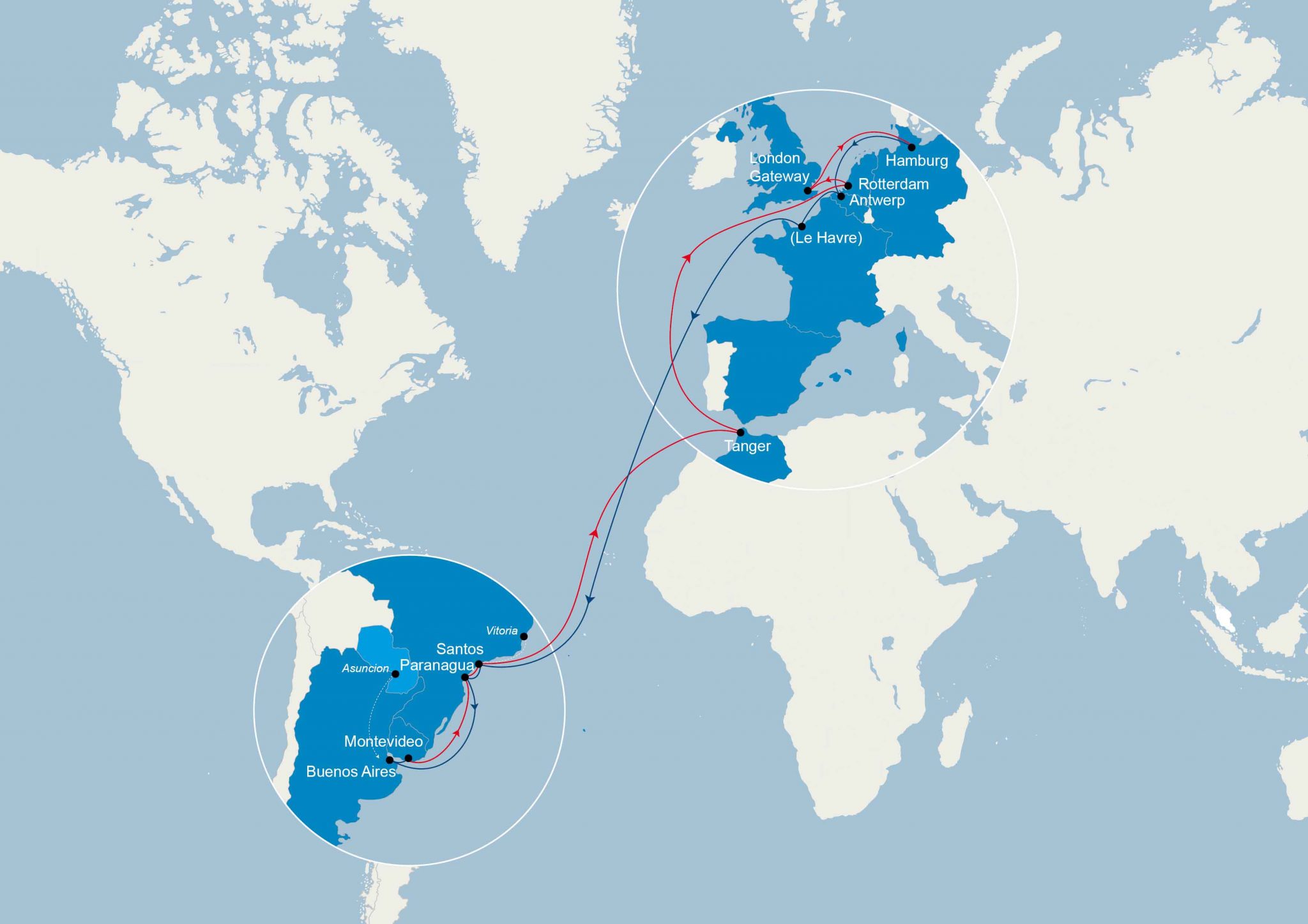 CMA CGM updates its SAFRAN service - MBF